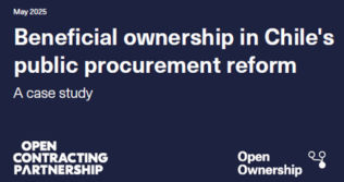Beneficial ownership in Chile's public procurement reform ...