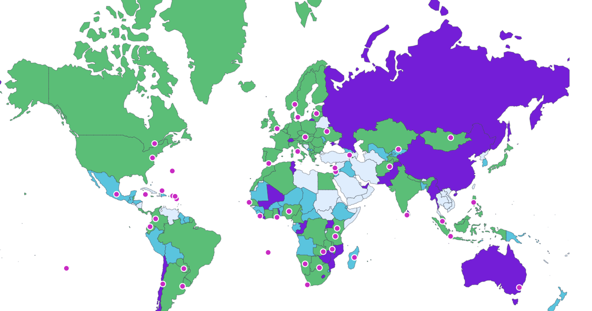 Open Ownership map: Worldwide action on beneficial ownership ...